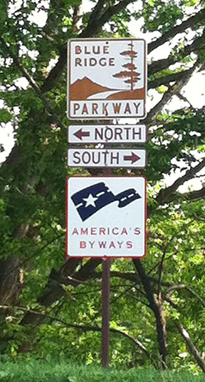 blue-ridge-parkway-sign | Blue Ridge Parkway Overlooks